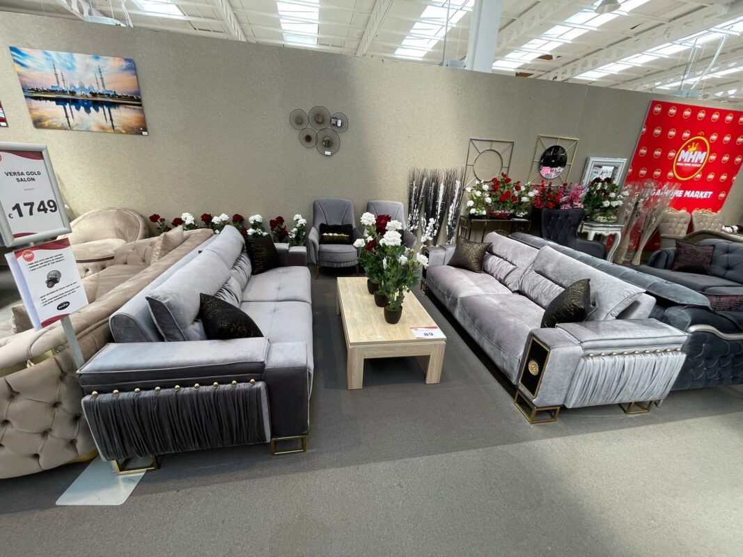 Versa Gold Salon 3+3+1+1 - Mega Home Market